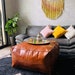 Amazing Square Ottoman Pouffe Table Coffee Moroccan Leather,ottoman ...