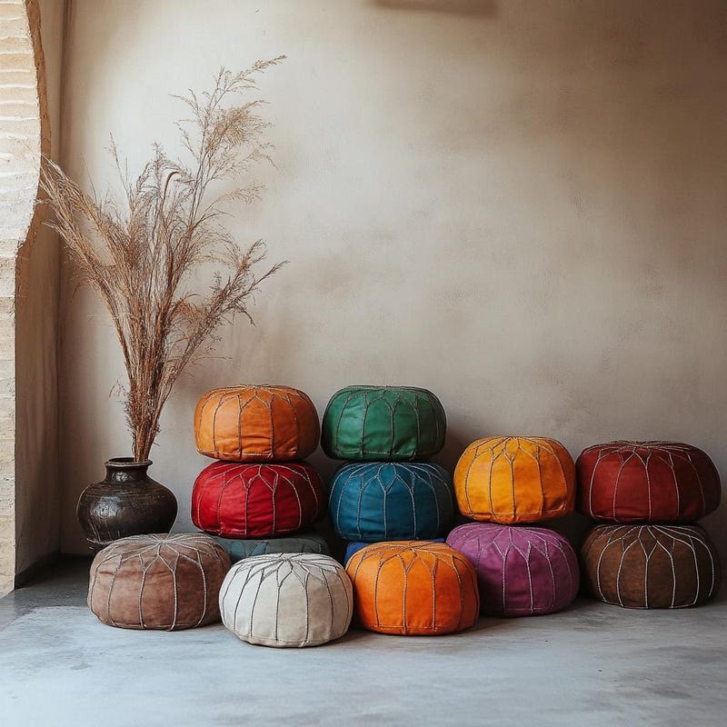 Ottoman Pouf - Etsy