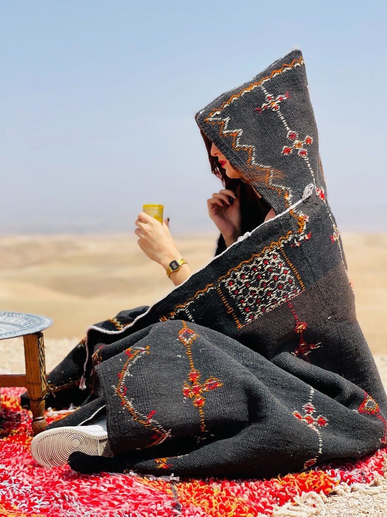 Stylish Berber Treasure Cape 6.9 FT X 4.9 FT Authentic - Etsy