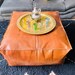 Amazing Square Ottoman Pouffe Table Coffee Moroccan Leather,ottoman ...