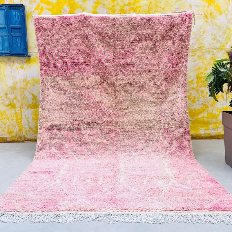 Pink Moroccan Rug - Etsy