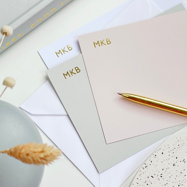 Personalized Stationery Note Cards - Etsy