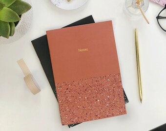 Gold Foil Notepad - Etsy