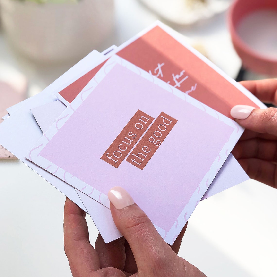 Vision Board Kit Inspirational Quote Cards Positive | Etsy