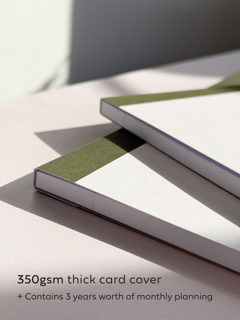 Monthly Planner Notepad: A3 or A4 Undated Tear-off Desk Pad - Etsy ...