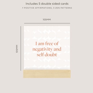 Positive Affirmations Daily Quote Cards Affirmation Card - Etsy
