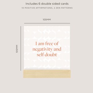 Positive Affirmations Daily Quote Cards With Stand, Affirmation Card ...