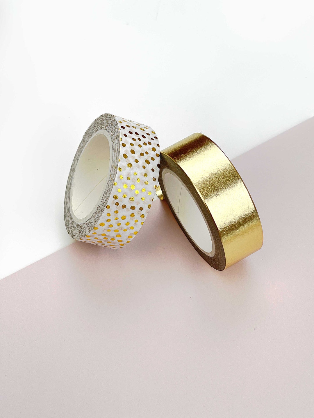 Gold Washi Tape Set, Cute Scrapbooking Supplies, Decorative Paper Tape ...