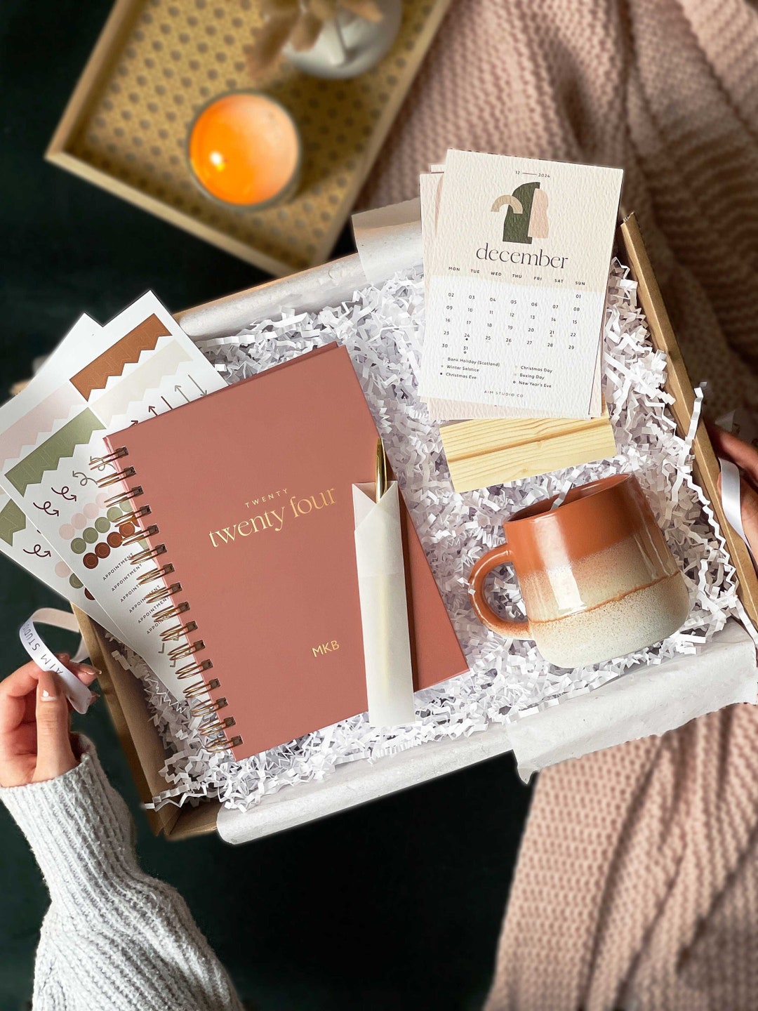 Office Desk Accessories Set Personalised Stationery Gift Set - Etsy UK