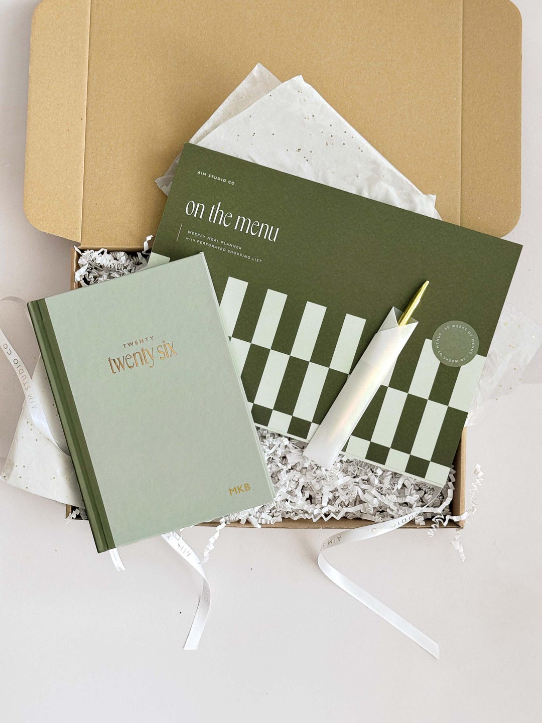 Personalised Diary, Meal Planner & Pen Set: Weekly Food Plan, 2026 ...