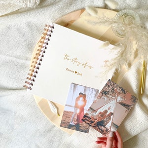Personalised Couples Scrapbook, the Story of Us Memory Book ...