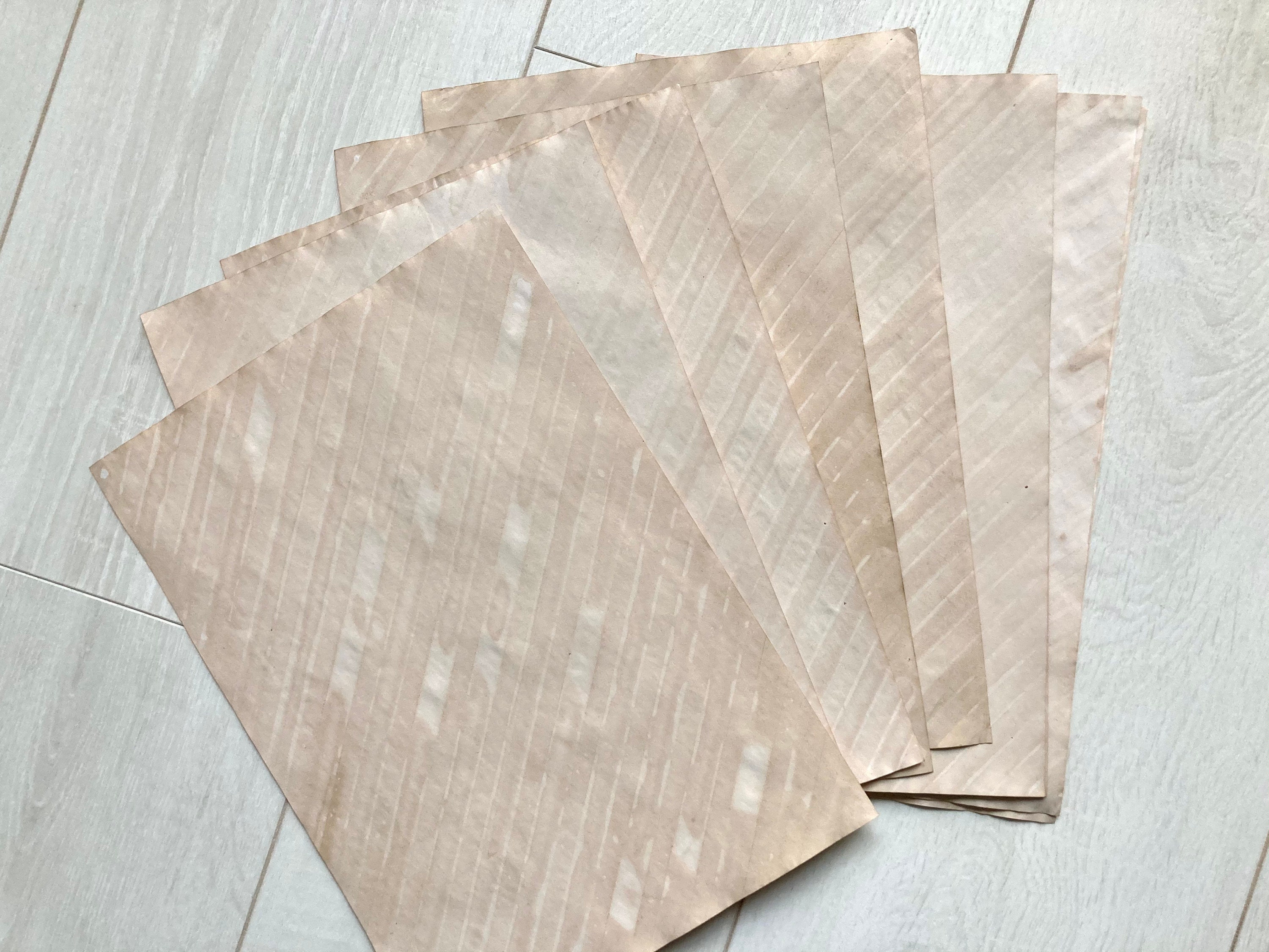 Assorted Tea Dyed Paper Mix of 20 Aged Sheets A4 Vintage - Etsy