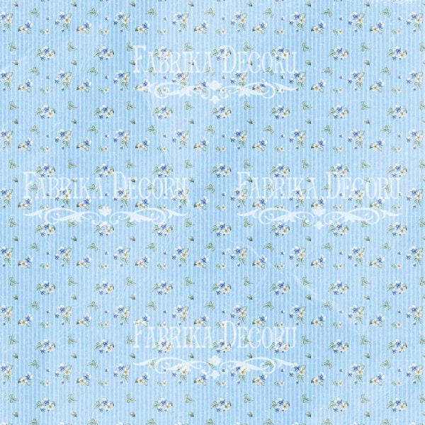 NON DIGITAL Baby Boy Scrapbook Paper 12x12 Fabrika Decoru - Etsy