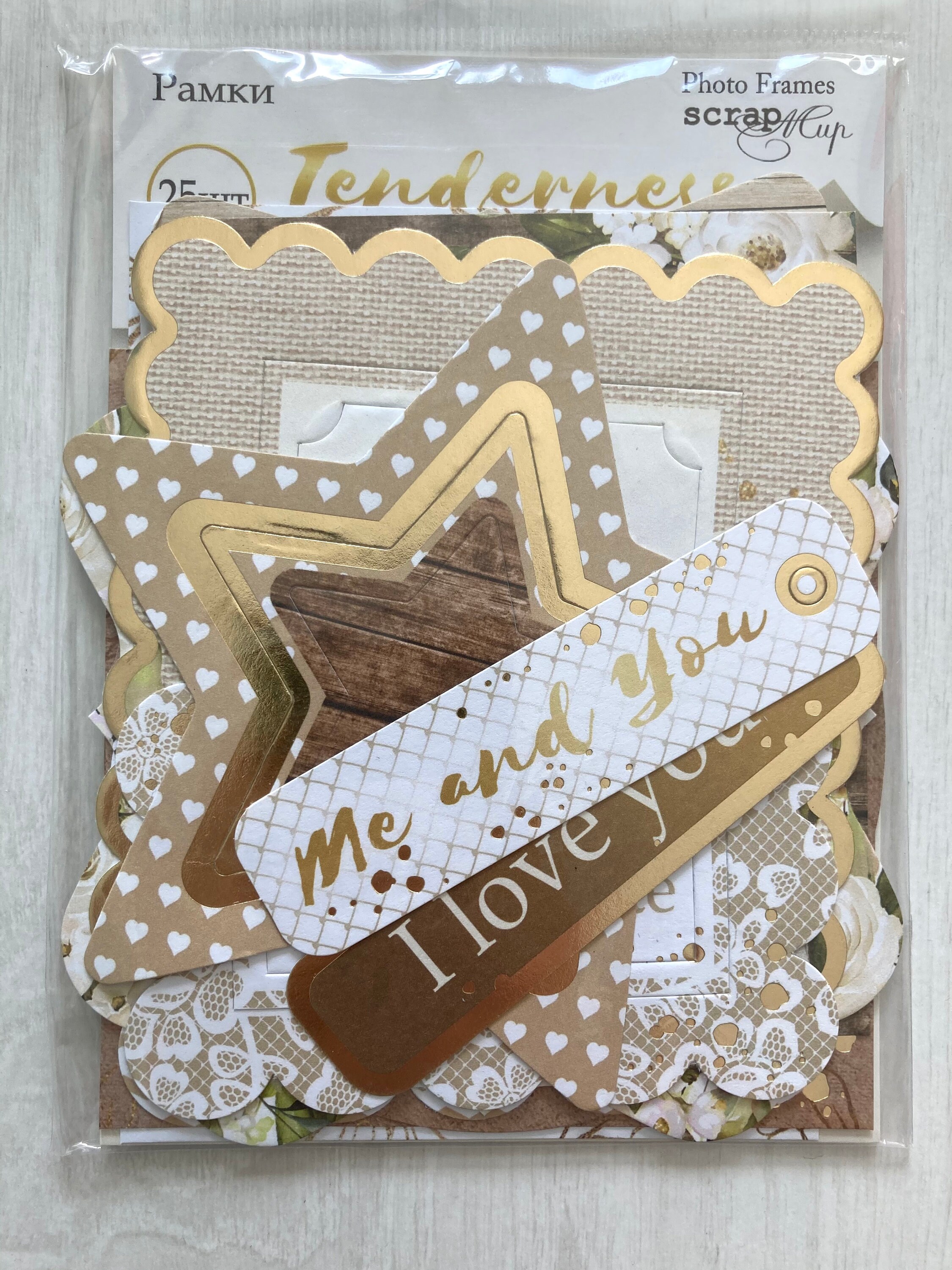 Scrapmir Tenderness Collection, Wedding Ephemera Pack, Frames and Tags ...