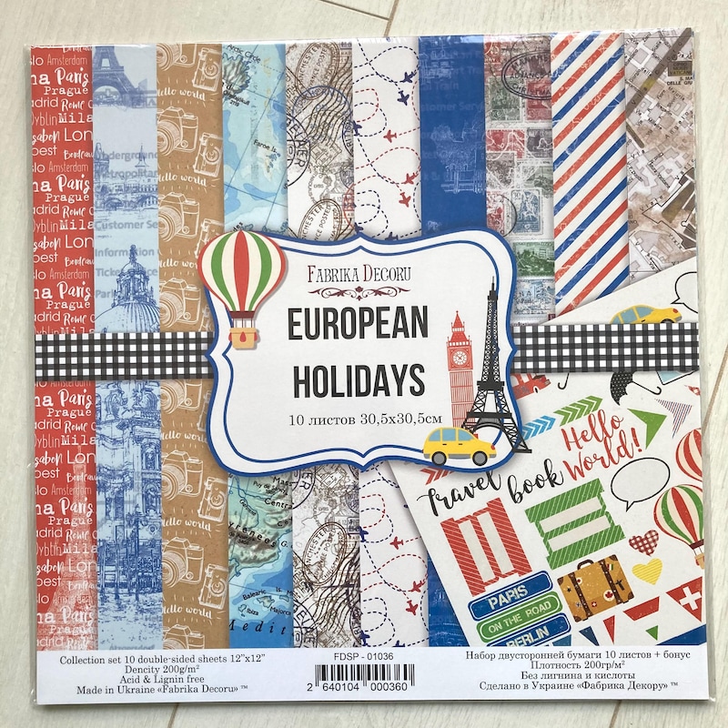 Travel Scrapbook - Etsy