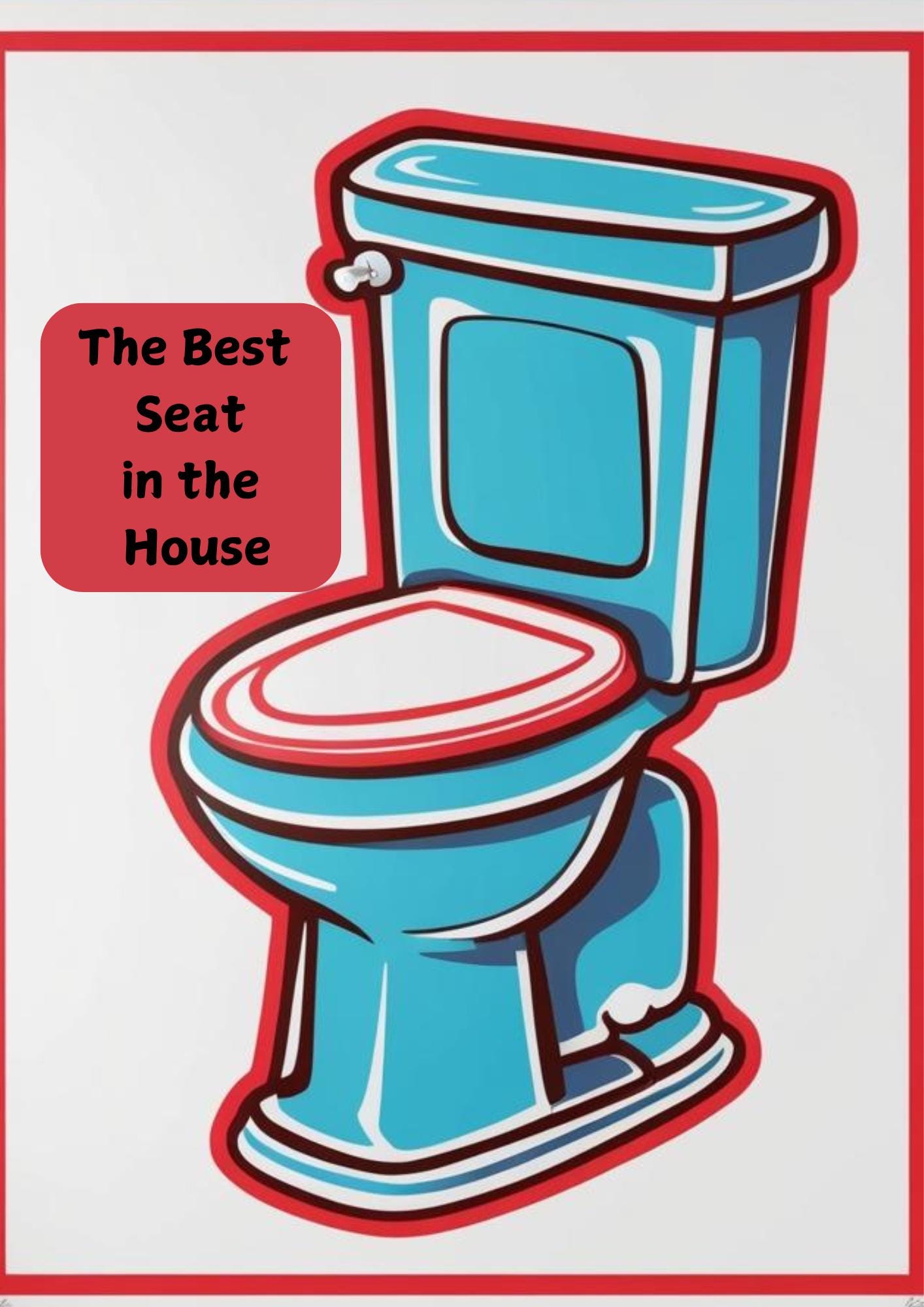 Four Bathroom A4 Digital Download Printable Toilet Signs for Your Place ...