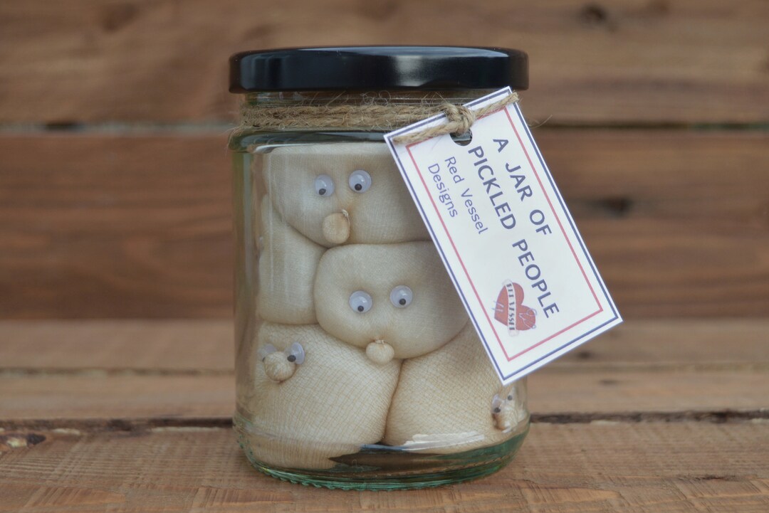 Jar of Pickled People - Novelty Gifts for Men, Gifts for Him, Men's ...