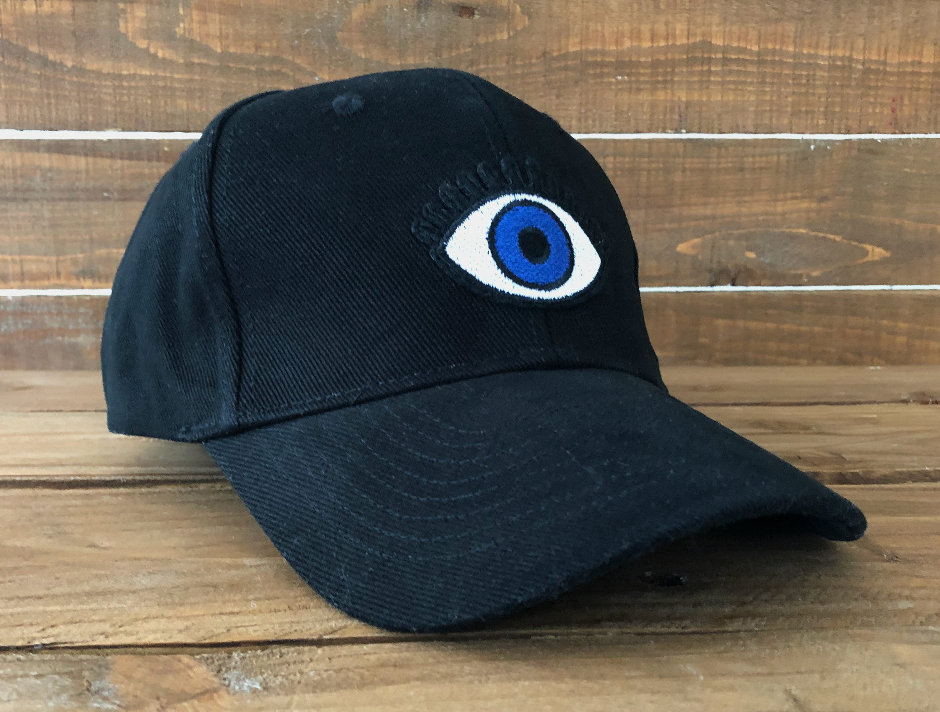 Evil Eye Baseball Cap Unisex Cap Black Alternative Hat for | Etsy UK