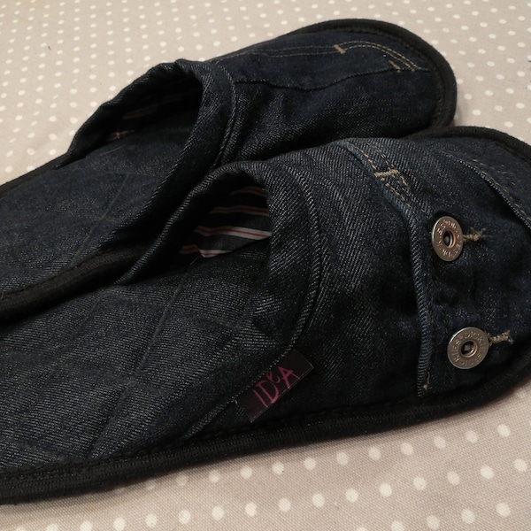 Jeans Slippers Women - Etsy