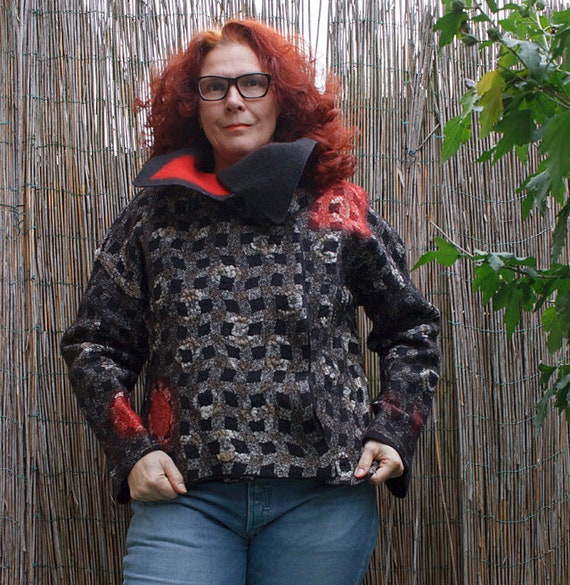 NUNO FELT SUIT | Etsy