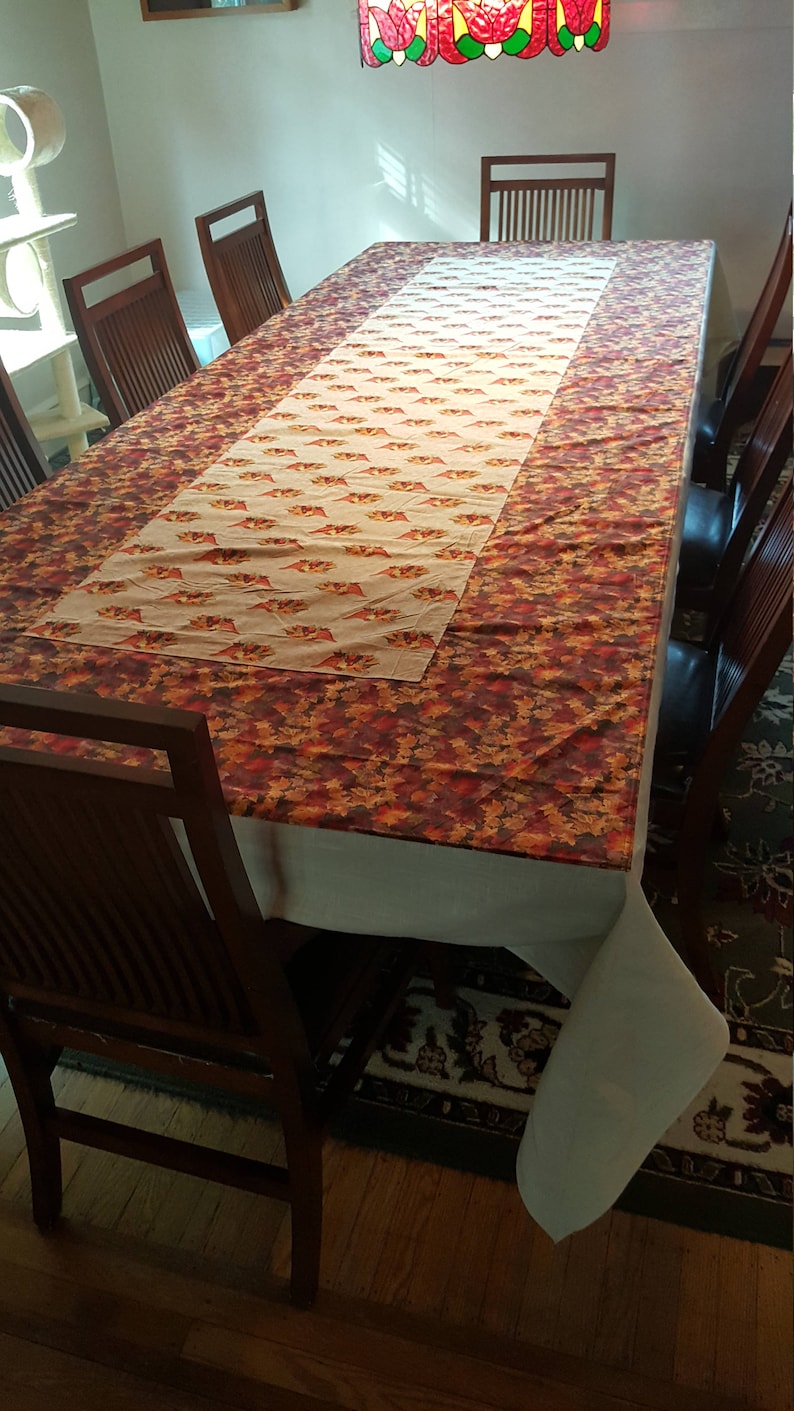 Custom Made Tablecloths - Thanksgiving Themed - Etsy