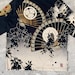Japanese Brand Karakuri Tamashii Wagara Dragon Sakura Fans Embroidered ...