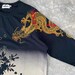 Japanese Brand Karakuri Tamashii Wagara Dragon Sakura Fans Embroidered ...
