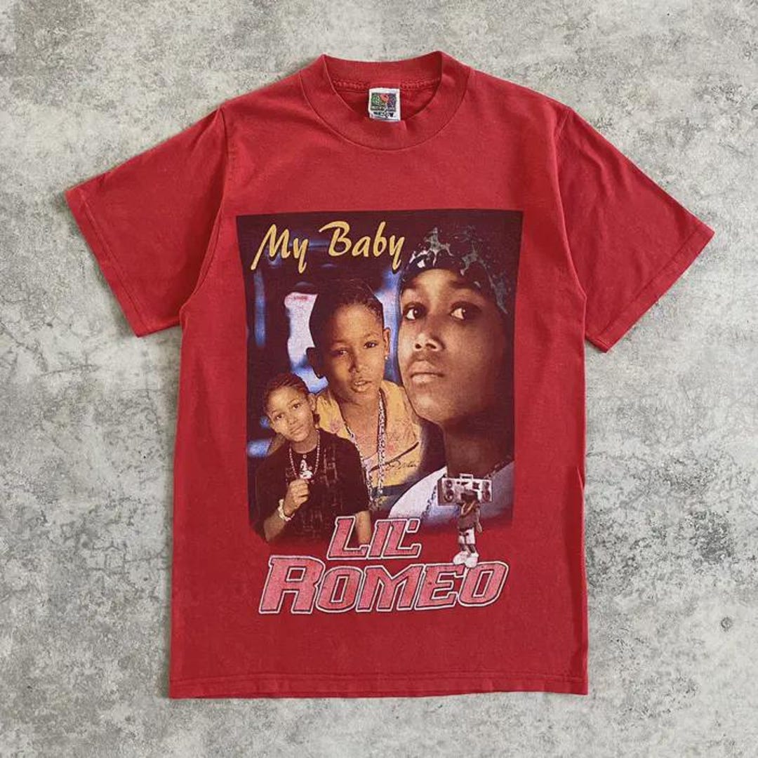 Vintage Y2k 2002 Lil Romeo Miller Hip Hop R&B Tour Promo Rap T-shirt ...