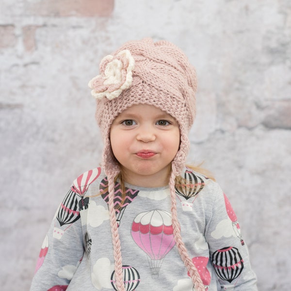 Knit Cable Hat - Etsy