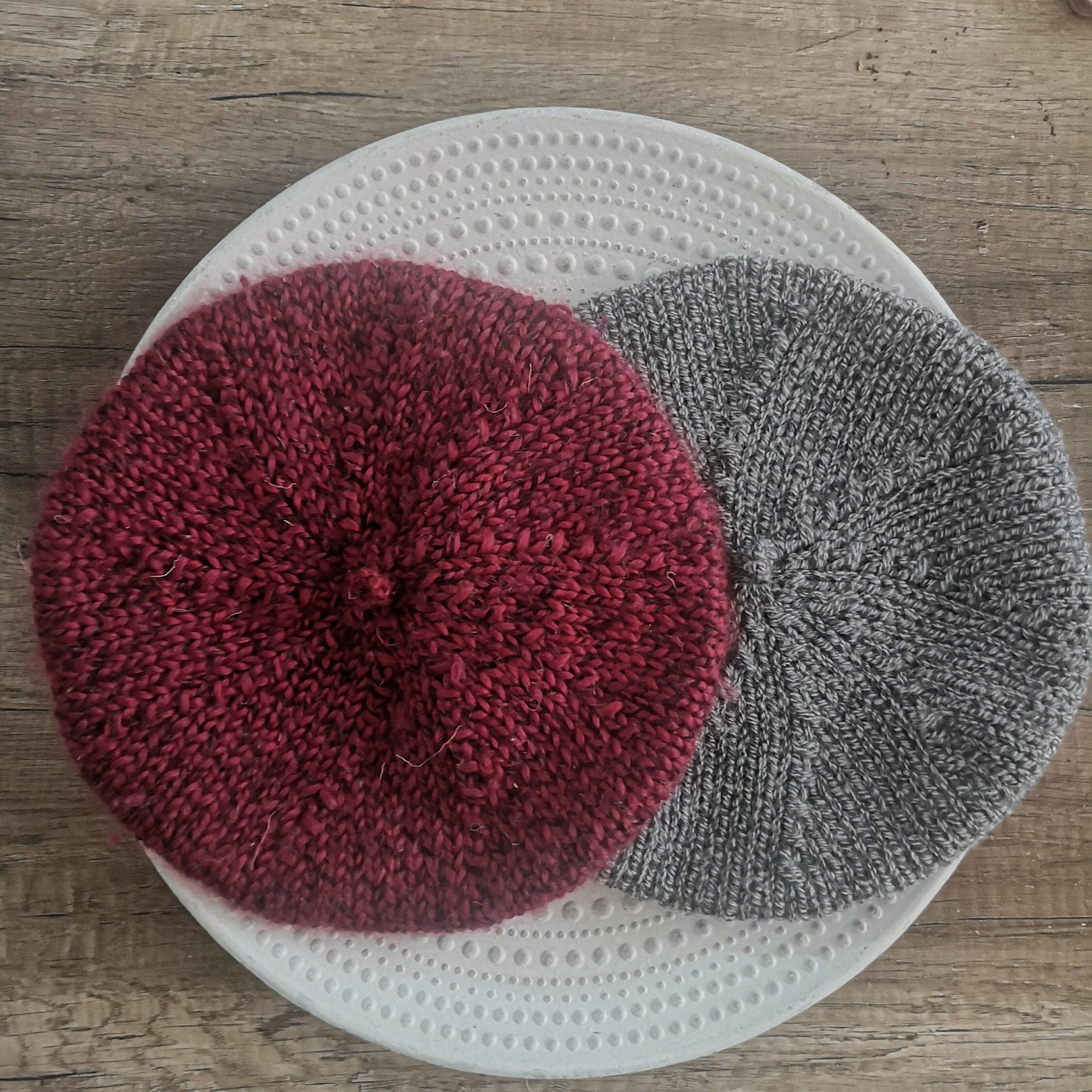 Beret Hat Knitting Pattern Beret Pattern PDF Beret - Etsy