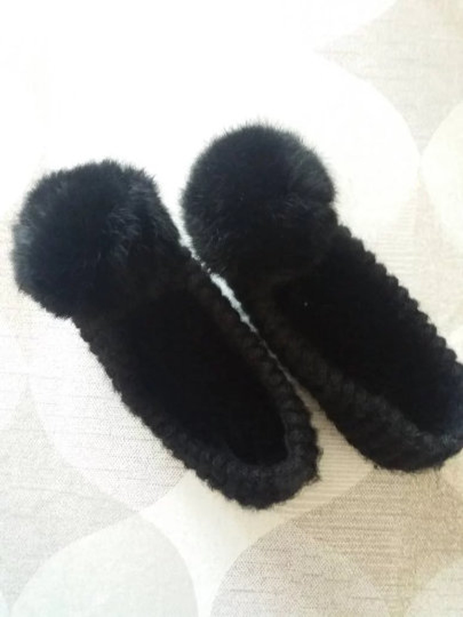 Chunky Slippers Knit Slippers Knit Socks Slippers With - Etsy