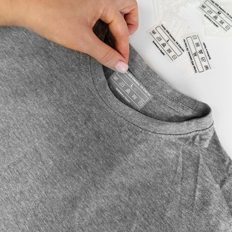 Custom Iron on Clothing Labels - Etsy