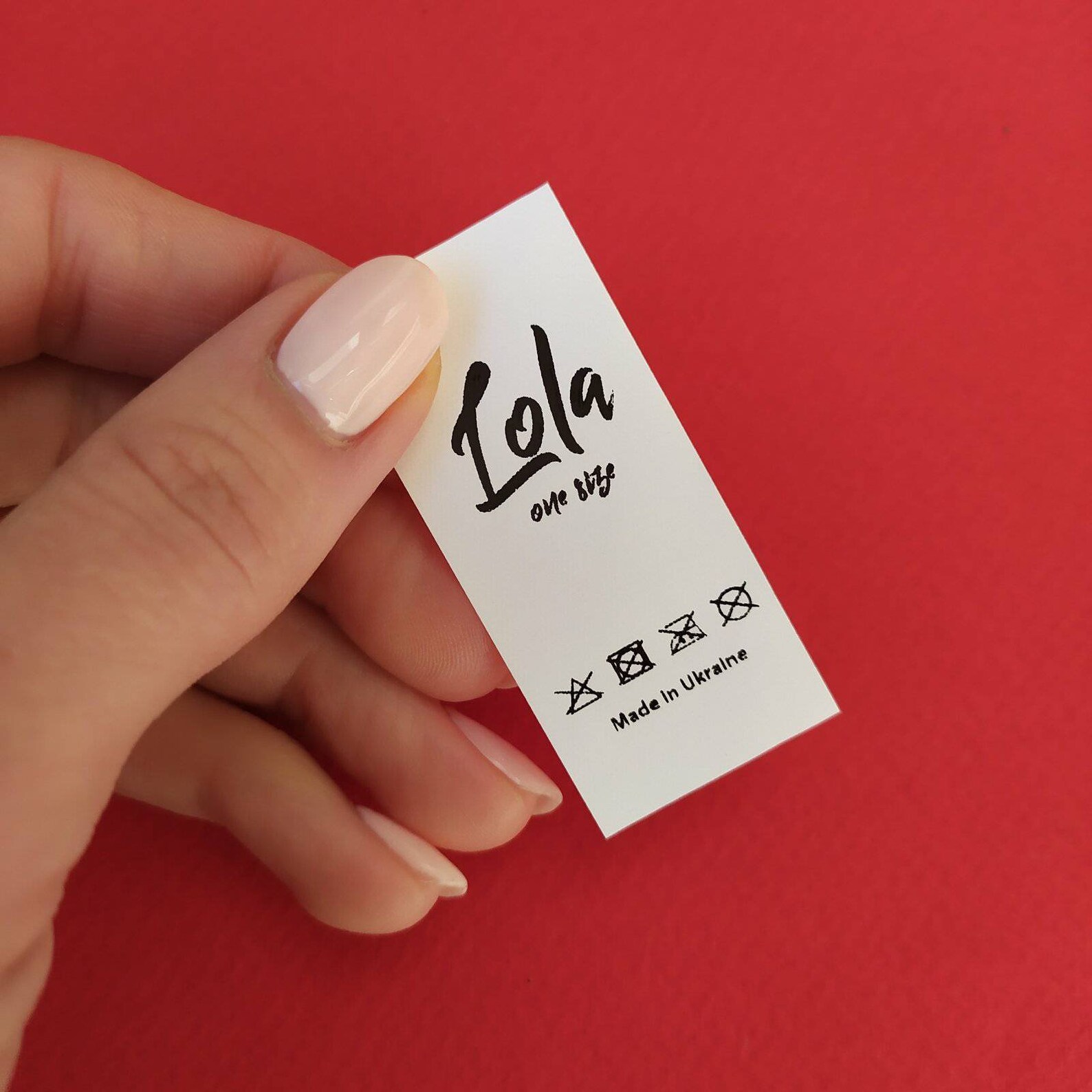 150 Custom Nylon Clothing Labels: Handmade Garment Tags - Etsy