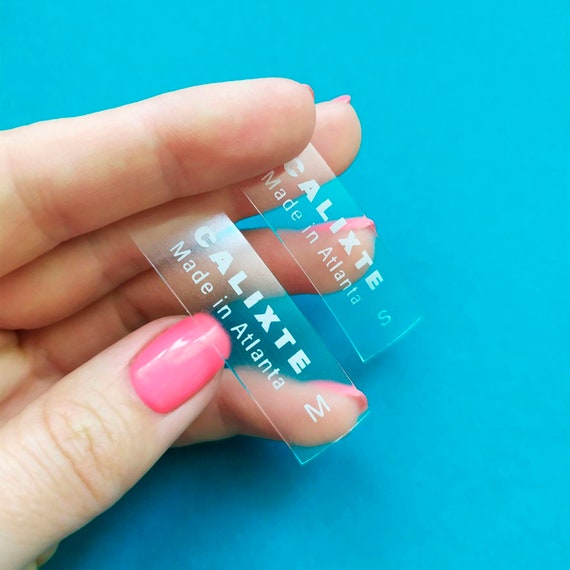 50-5000 Pcs Silicone Tags Rivet Fabric Silicone Labels Sewing - Etsy