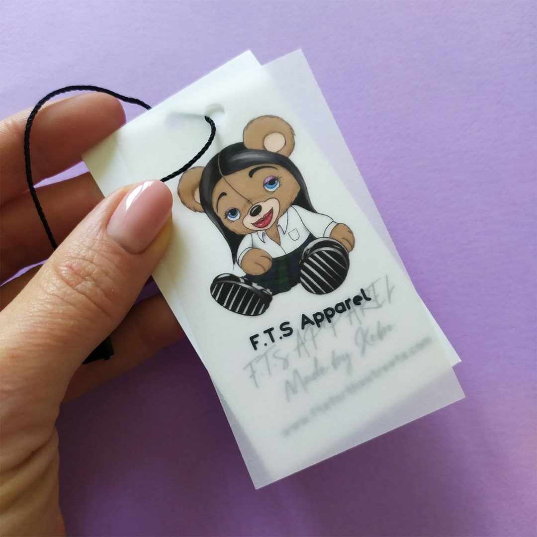 Custom Logo Hang Tags: Personalized Clothing Labels - Etsy