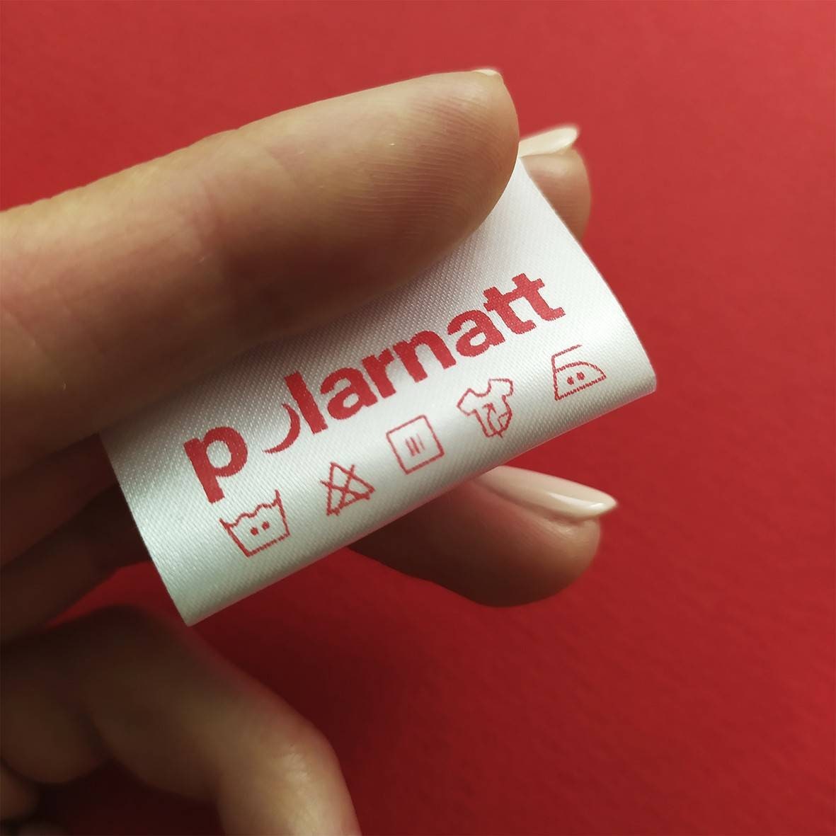 Custom Fabric Tags and Labels Satin Ribbon Label Custom | Etsy