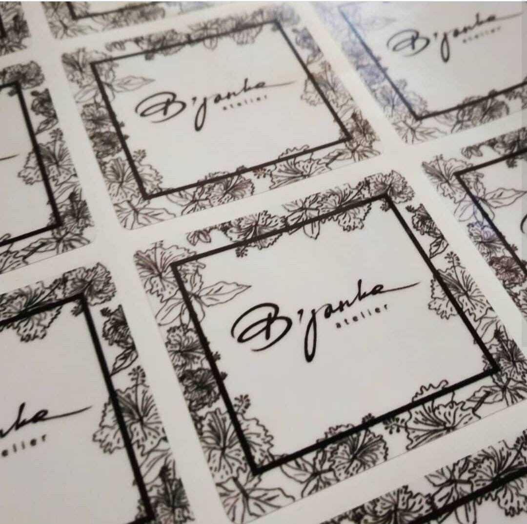 Custom Labels 2 Transparent Stickers Custom Clear | Etsy