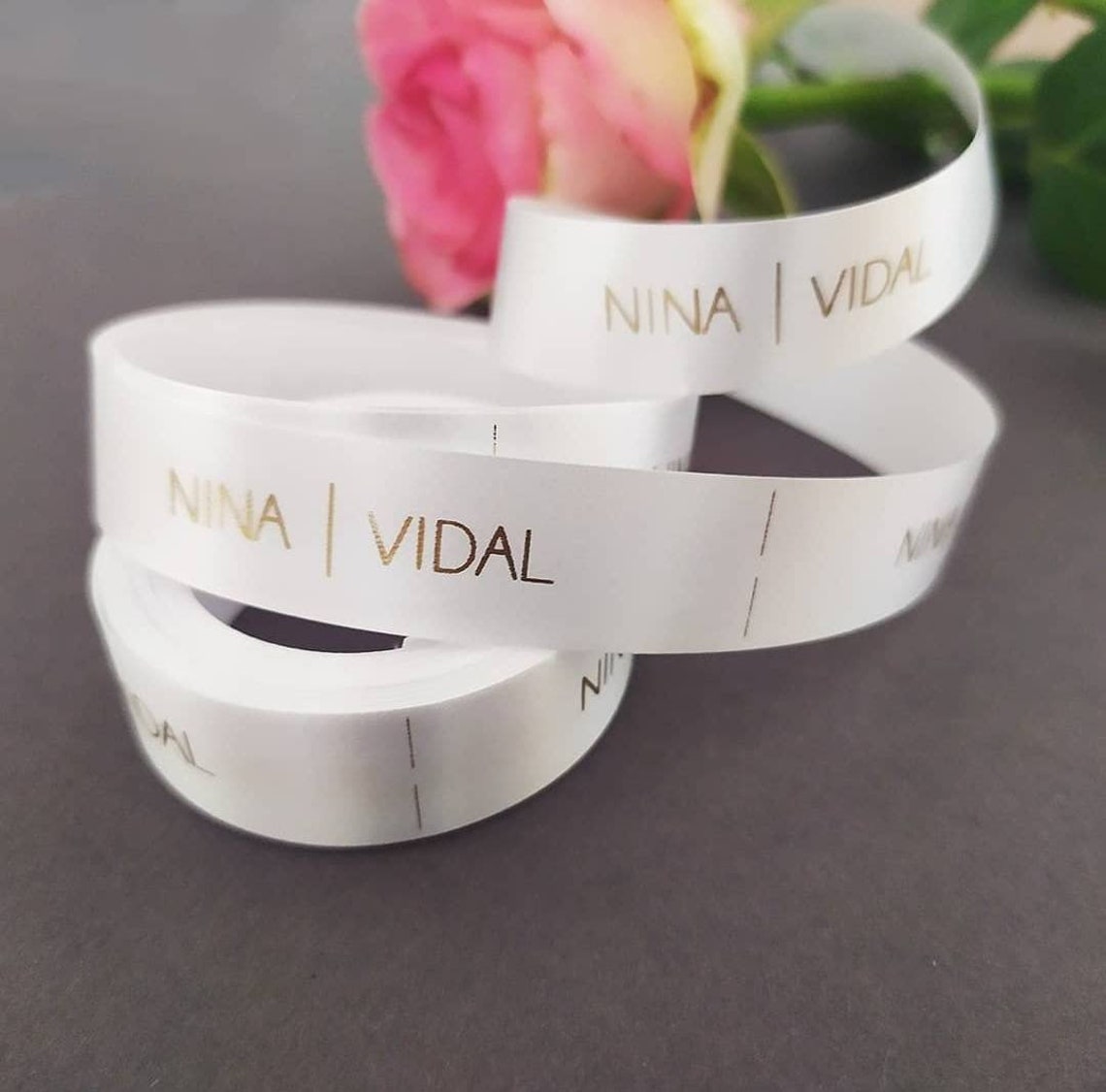 Custom Fabric Tags and Labels Satin Ribbon Label Custom - Etsy