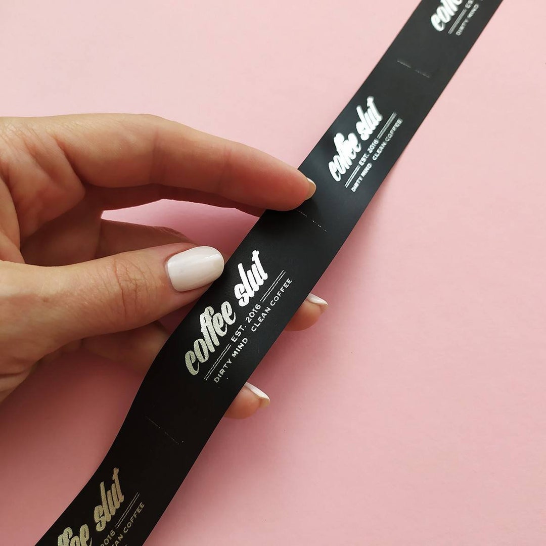 Custom Satin Ribbon Clothing Labels: Sew-in Fabric Tags - Etsy