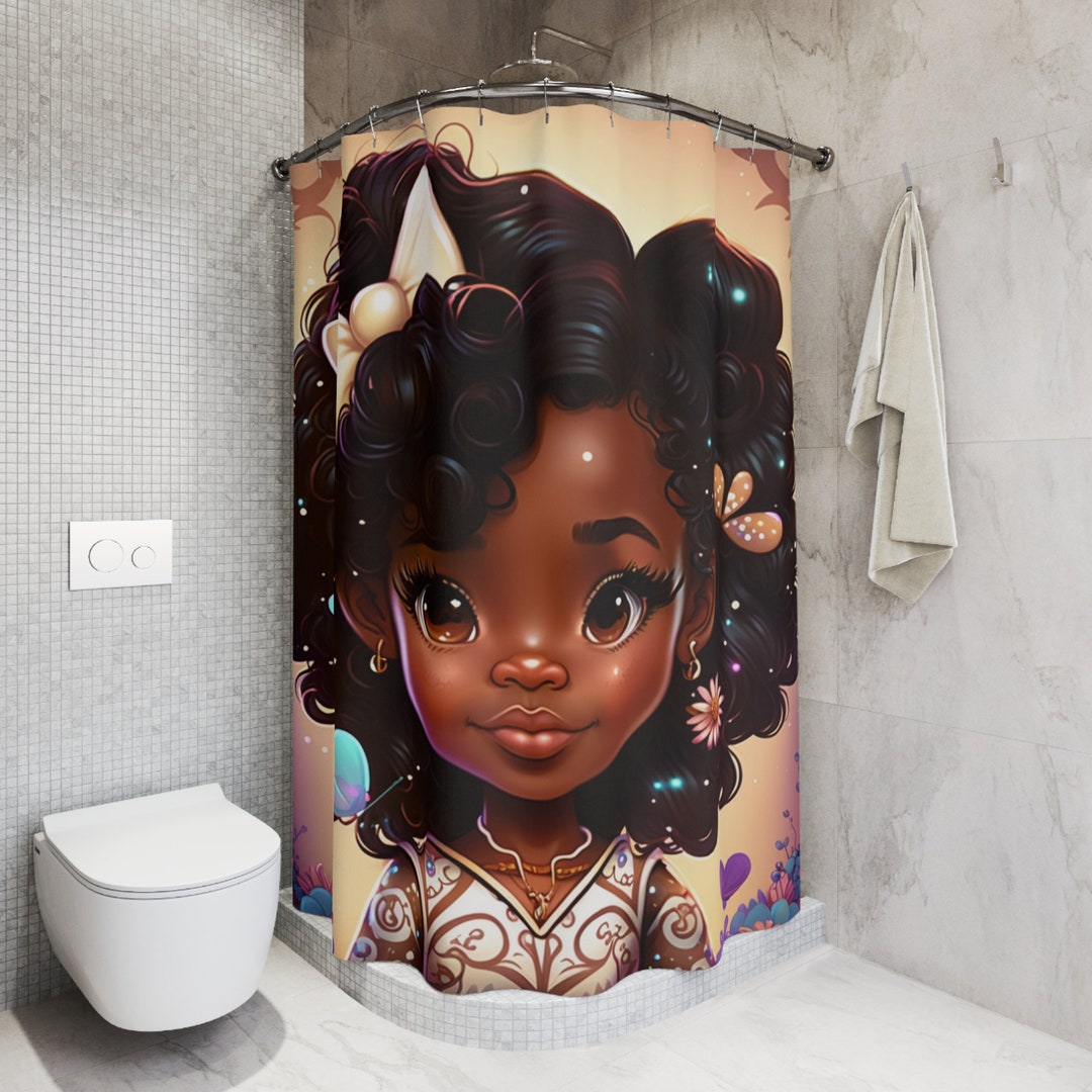 Polyester Shower Curtain Etsy