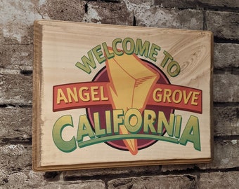 Power Rangers Welcome Sign - Etsy