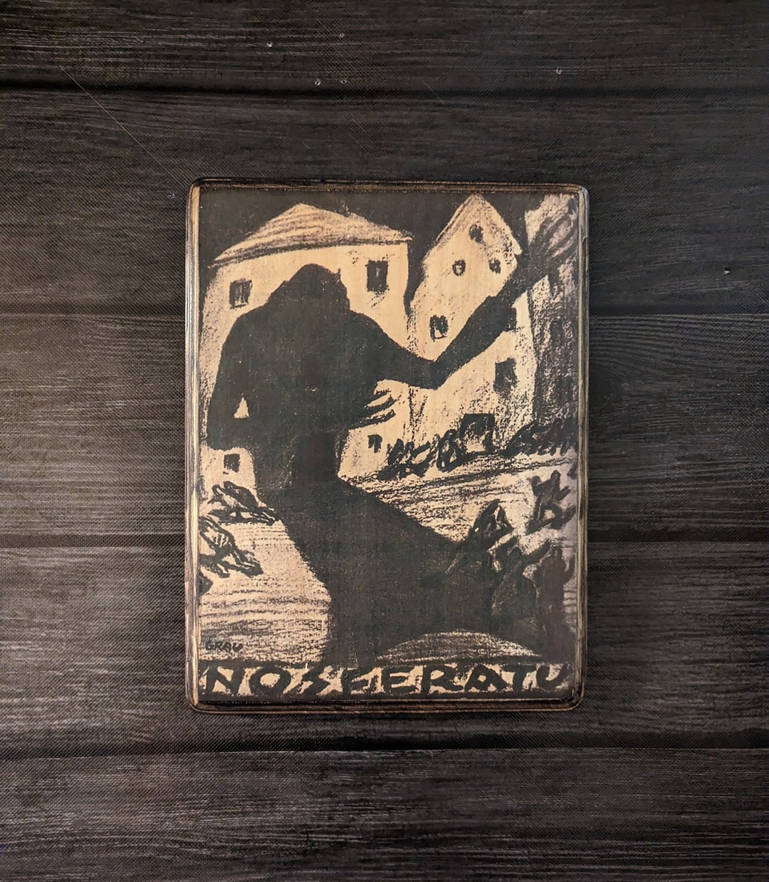Original Nosferatu Poster Art 1922 Movie Vampire Count Orlok - Etsy