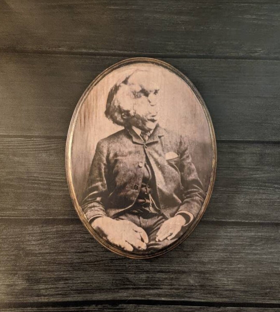 Elephant Man Joseph Merrick - Wood Janging Wall Plaque Sign - Sideshow ...
