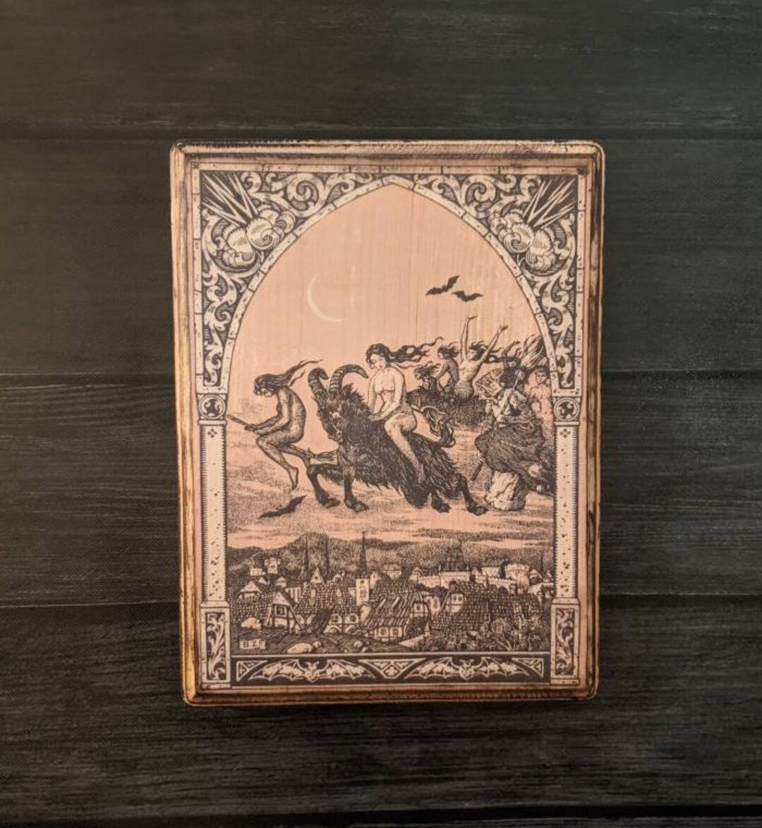 Witches Flying on Goats and Brooms - La Vie Execrable De Guillemette ...