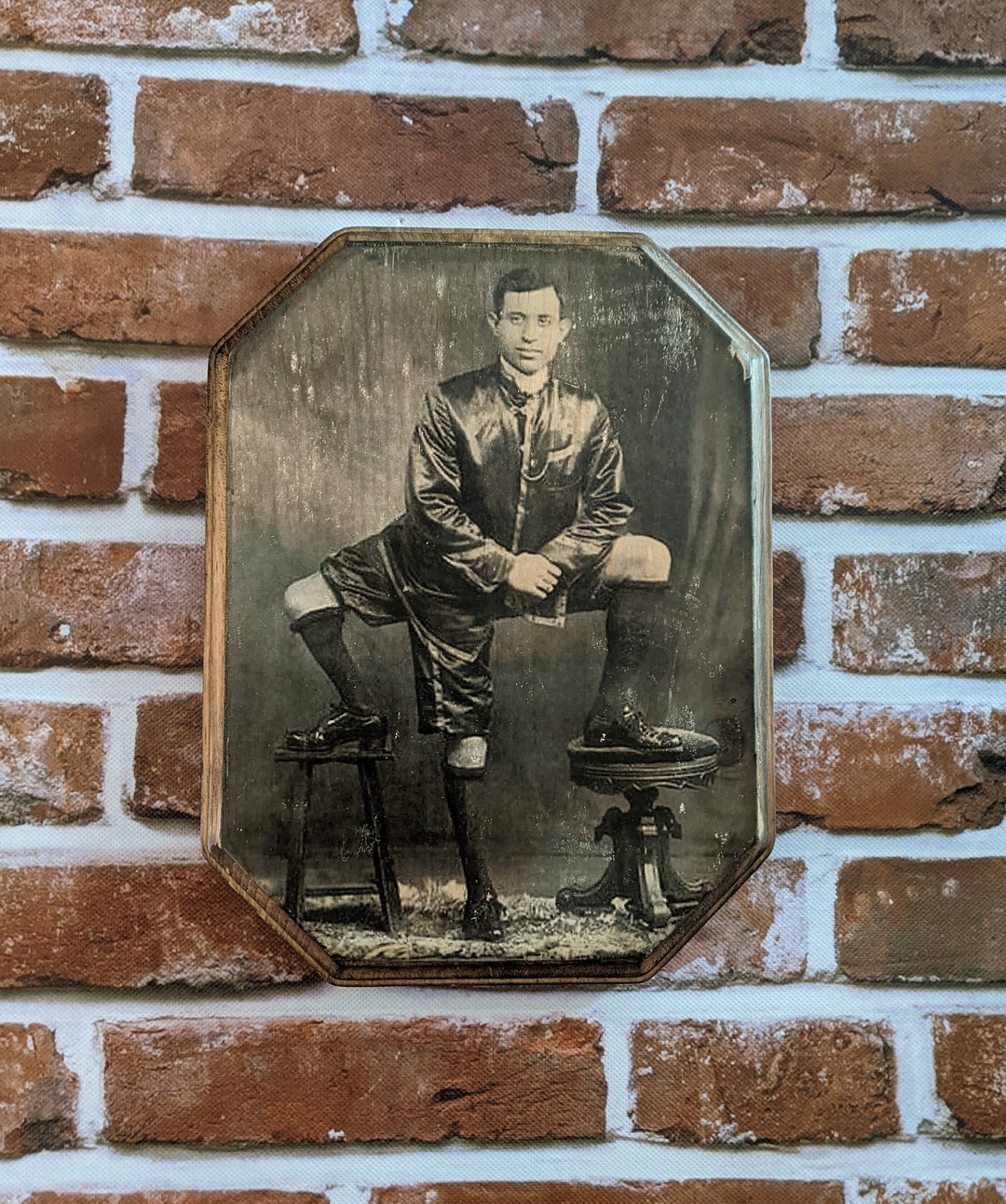 Frank Lentini 3 Legged Man - Freak Show Hanging Wall Plaque Sign ...