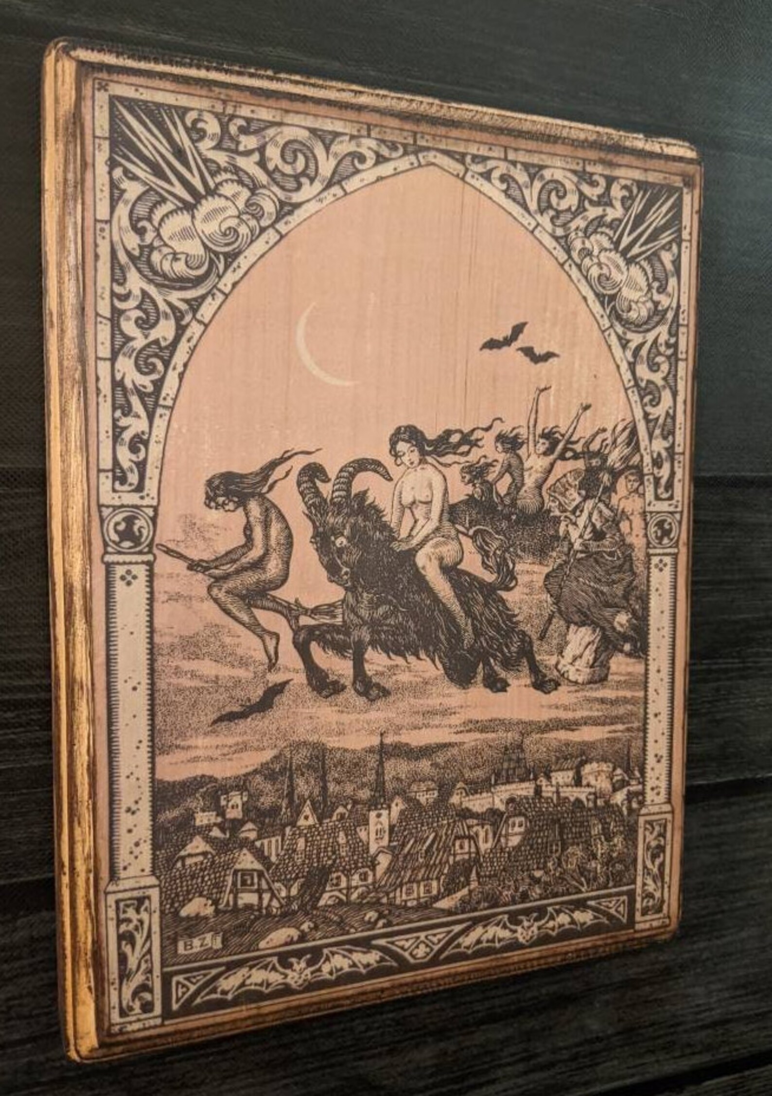 Witches Flying on Goats and Brooms - La Vie Execrable De Guillemette ...