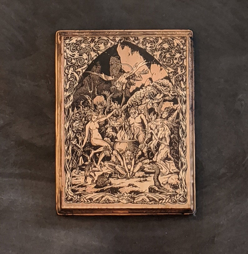 Witches Sabbath and Demon Cauldron La Vie Execrable De - Etsy