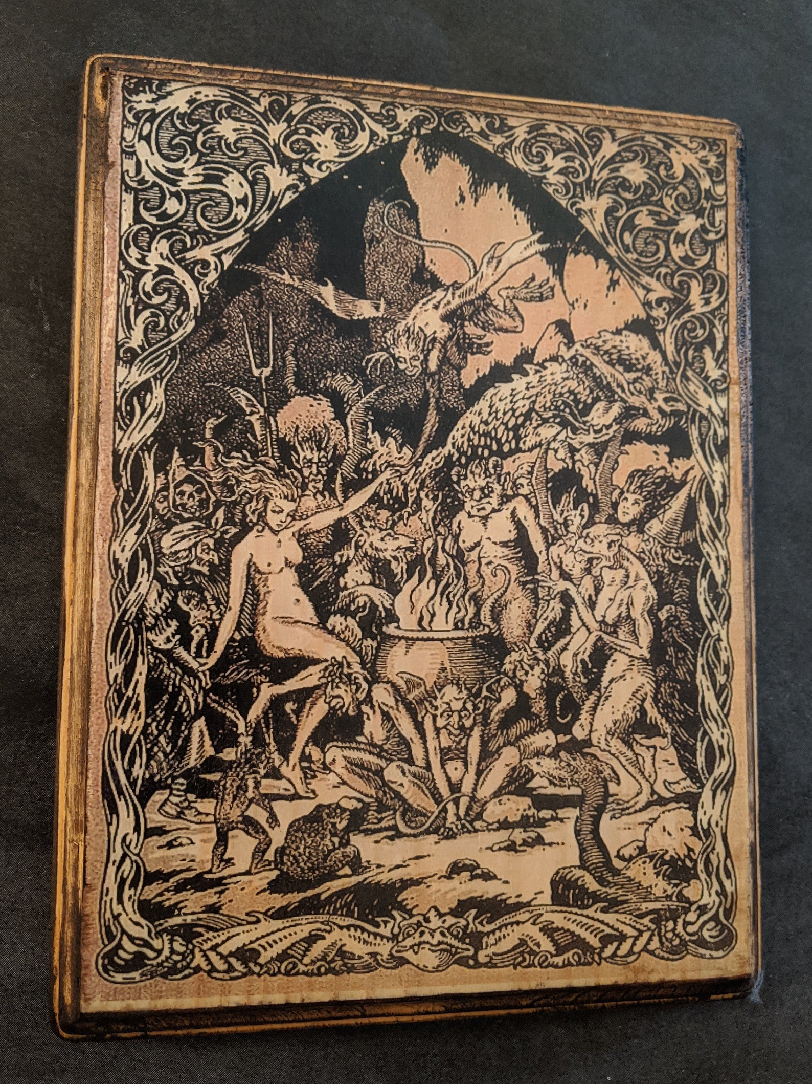 Witches Sabbath and Demon Cauldron La Vie Execrable De - Etsy