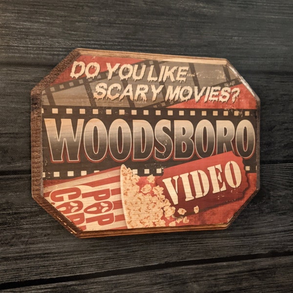 Horror Movie Signs - Etsy