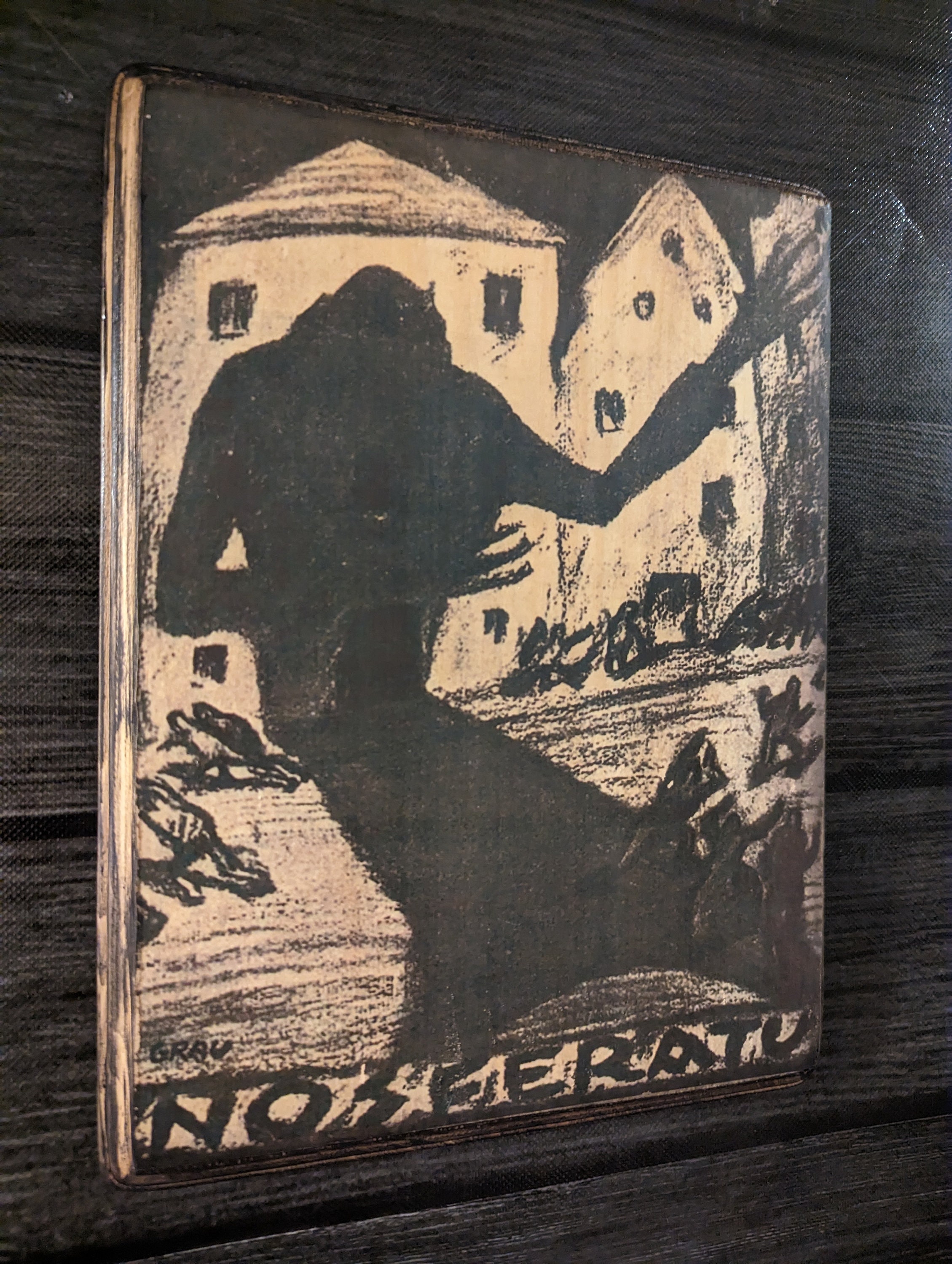 Original Nosferatu Poster Art - 1922 Movie Vampire Count Orlok - Wood ...
